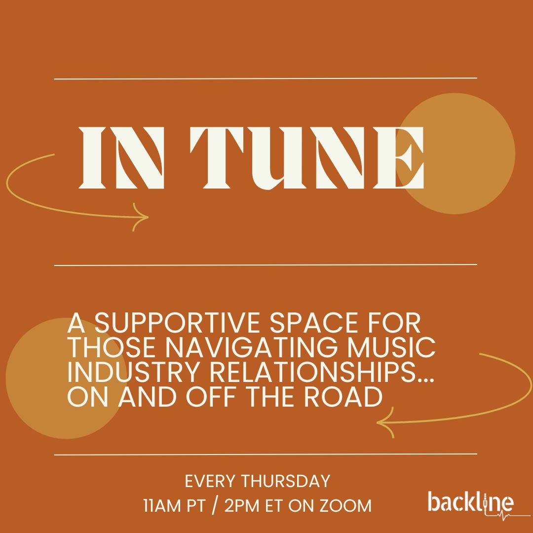 IN TUNE: A Supportive Space for Those Navigating Music Industry ...